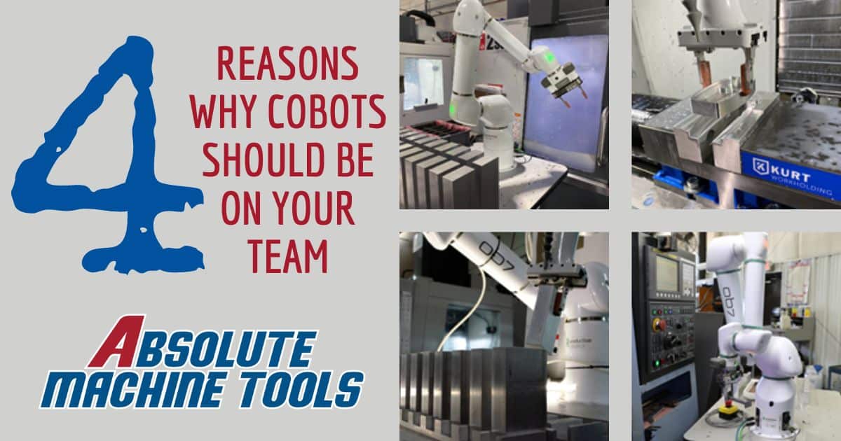 Cobots Should Be On Your Team - Here Are 4 Reasons Why Cobots Should Be On Your Team - Here Are 4 Reasons Why