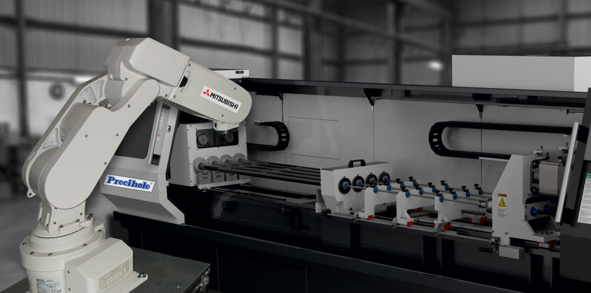 Automation That Drills Deep | Automation for Precihole Machine Tools